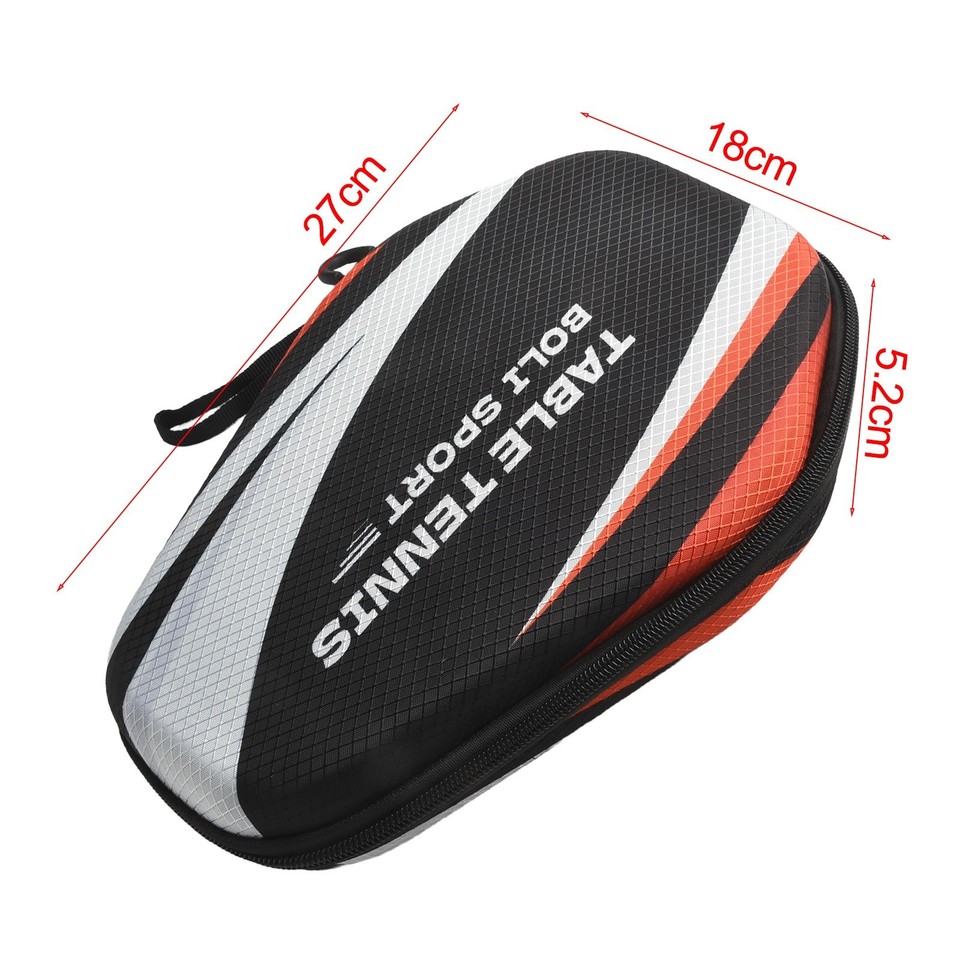 Table Tennis Racket Bag Waterproof Table Tennis Racket Box Case Cool ...