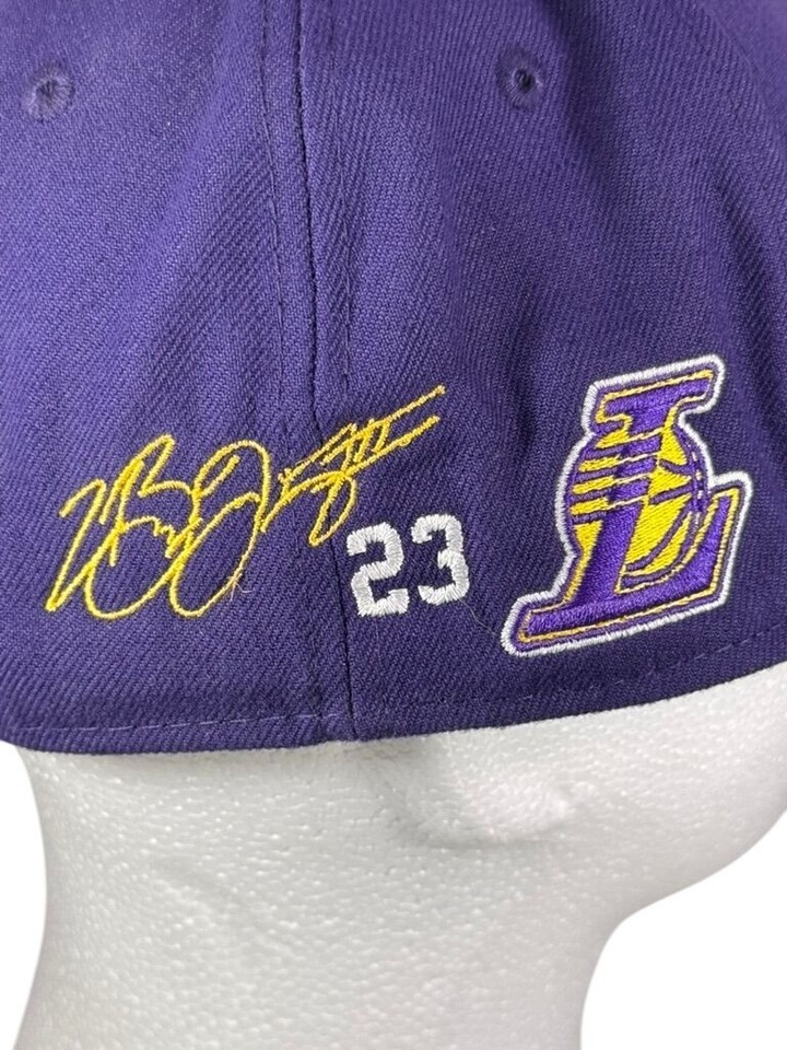 Los Angeles Lakers Hat LeBron James #23 NBA Snapback Cap Purple | eBay
