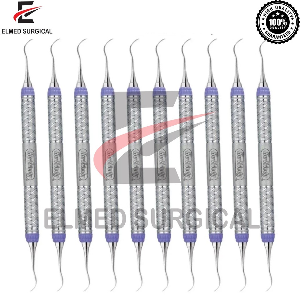 Hu-Friedy SCNEVI49E2 Nevi 4 Double End Posterior Dental Scaler EverEdge ...