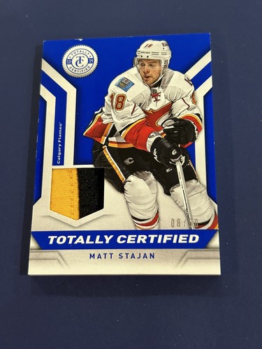 2013-14 (FLAMES) Totally Certified Jerseys Prime Blue #TCSJN Matt ...