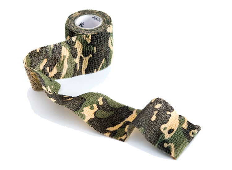 STEALTH TAPE WRAP MULTI CAMO MTP MULTICAM DESERT FOREST DPM RIFLE ...