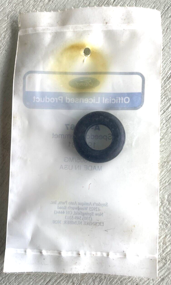 Ford Model A Speedometer Speedo Cable Grommet 1928-1931 New In Pkg | eBay