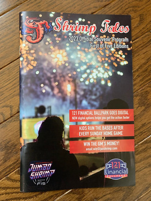 Jacksonville Jumbo Shrimp Magazine Program 2023 Season 121 Financial ...