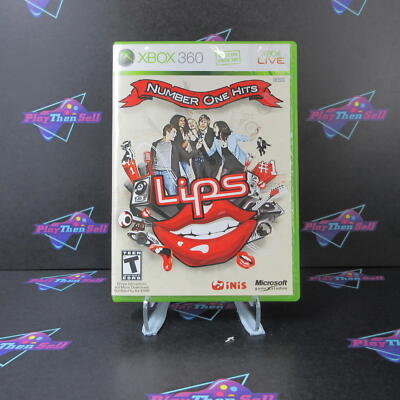 Lips Number One Hits Xbox 360 - Complete CIB 882224944670 | eBay