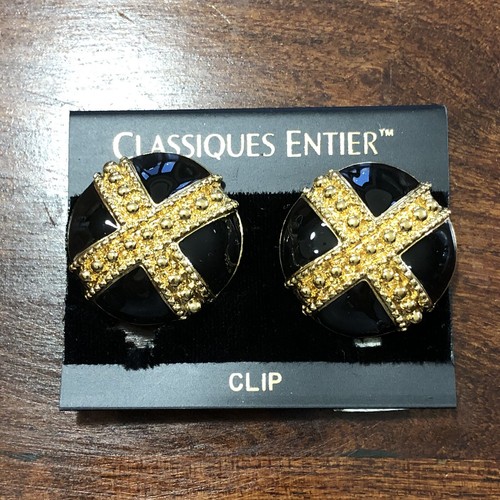 Classiques Entier Enamel Clip Earrings | eBay