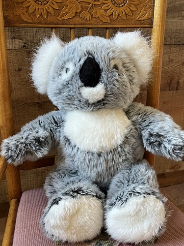 Build A Bear Workshop Koala Plush Gray Black White Retired Stuffed ...