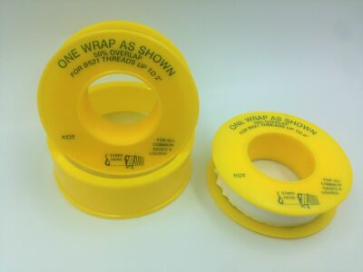 PTFE Tape Water Tape Gas Tape Thread Tape Plumber Tapes Pipe Seal ...