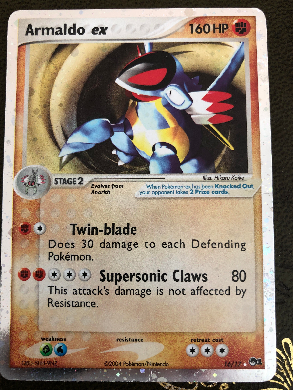 Pokémon TCG Armaldo-EX Pokemon Promos Holo Promo for sale online | eBay