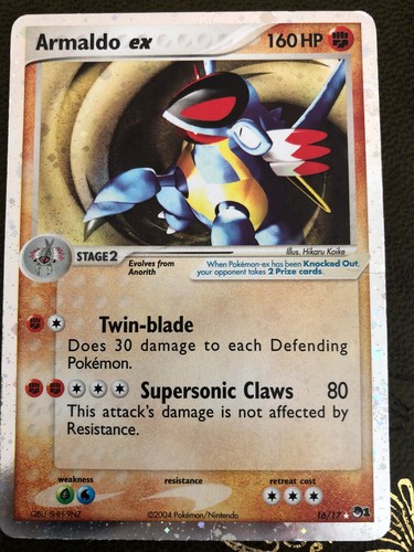 Pokémon TCG Armaldo-EX Pokemon Promos Holo Promo for sale online | eBay