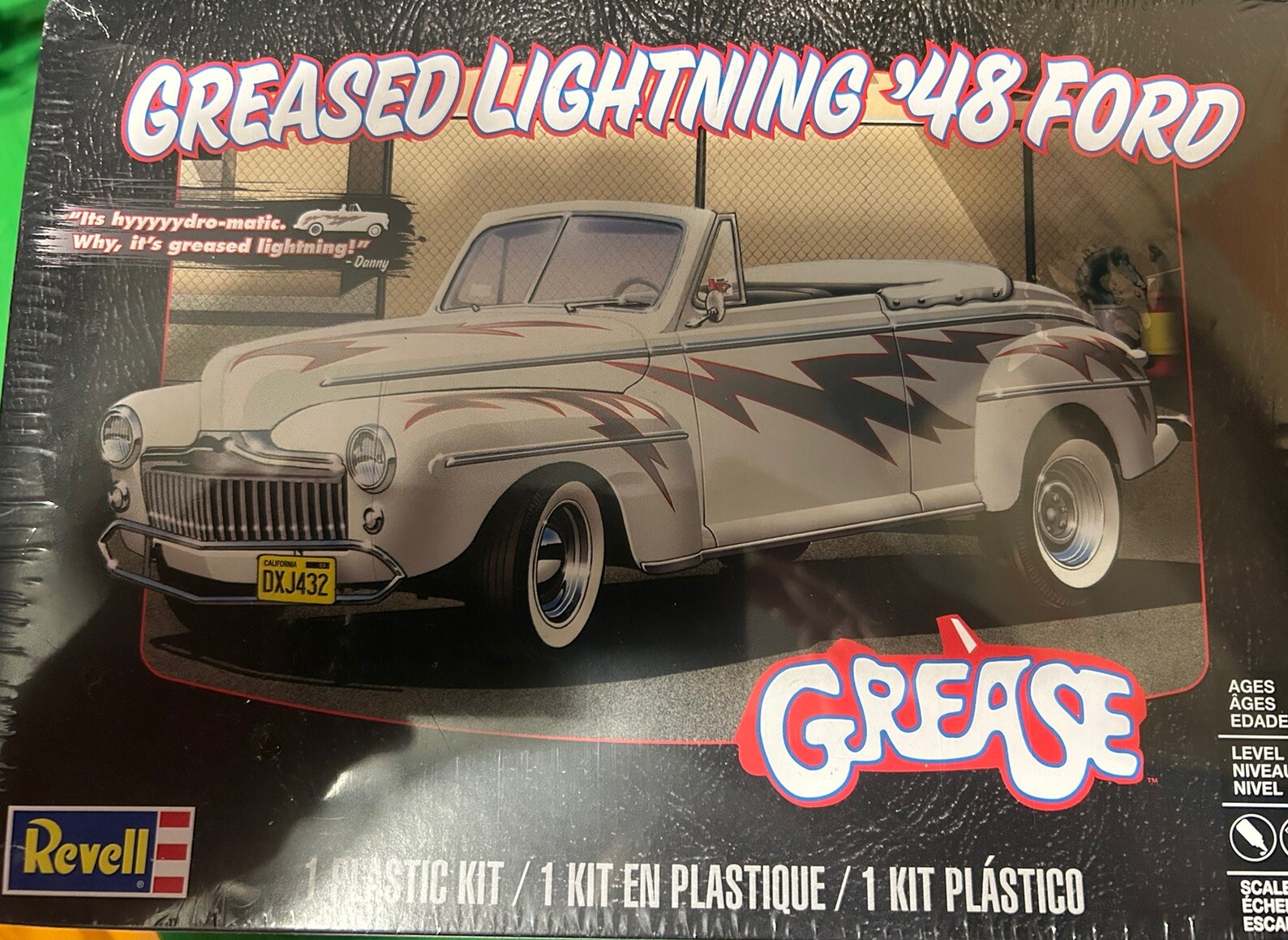 Revell 4443 Greased Lightning '48 Ford model kit | eBay