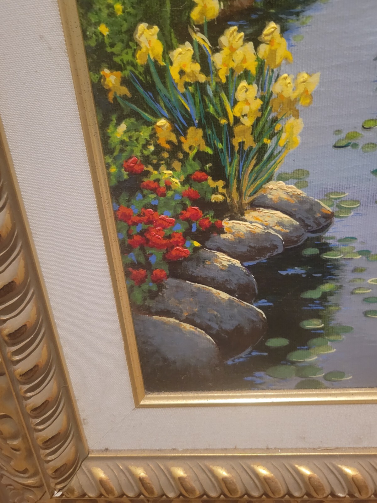 Quiet Interlude serigraph Nature Landscape Framed Art Schaefer Miles ...