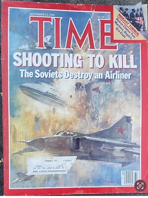 1983 TIME MAGAZINE SOVIETS SHOOT DOWN PASSENGER PLANE RUSSIA COMMUNISM ...