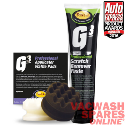 FARECLA G3 PRO SCRATCH REMOVER PASTE 150ML AND G3 WAFFLE PADS ...