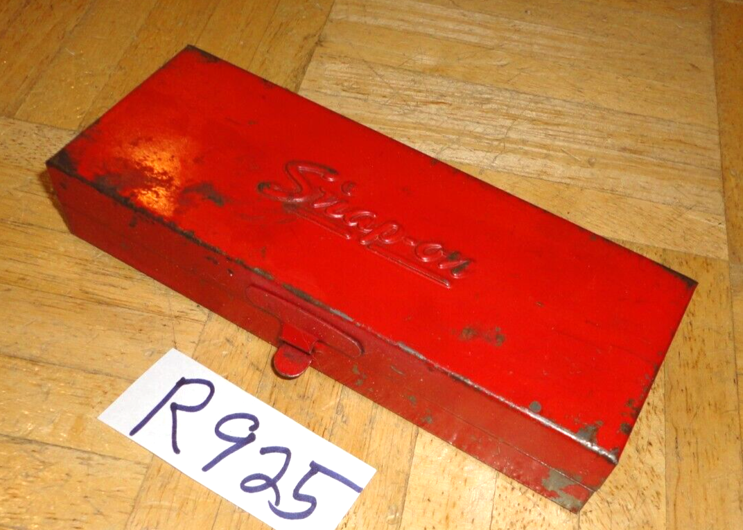 Snap-on Tools Small Red Metal Storage Box KRA-2B | S | Steel | 12in. x ...