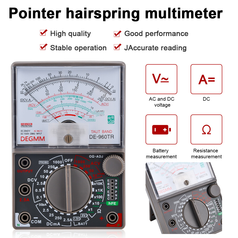 Analog Multimeter Drawing Analog Multimeter At ₹ 1200/piece