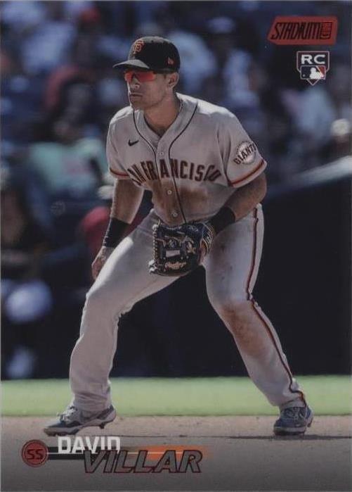 2023 Topps Stadium Club - David Villar #257 Red Foil (RC) for sale ...