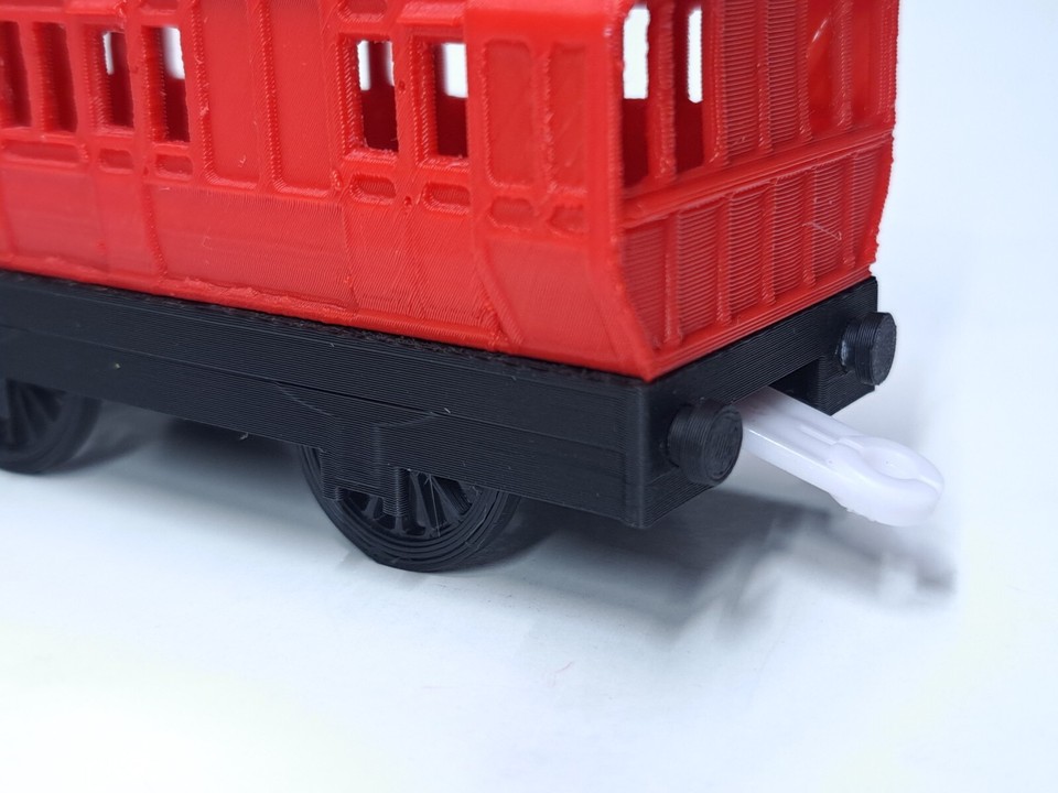 For Thomas Trackmaster 3D Printed Red Branchline Coach set, coaches ...