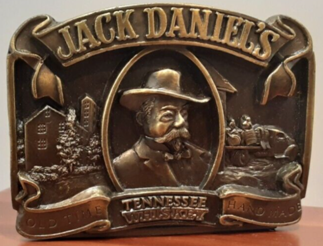 Vtg Jack Daniel’s Tennesse Whiskey Bergamot Arroyo Grande Buckle Co ...