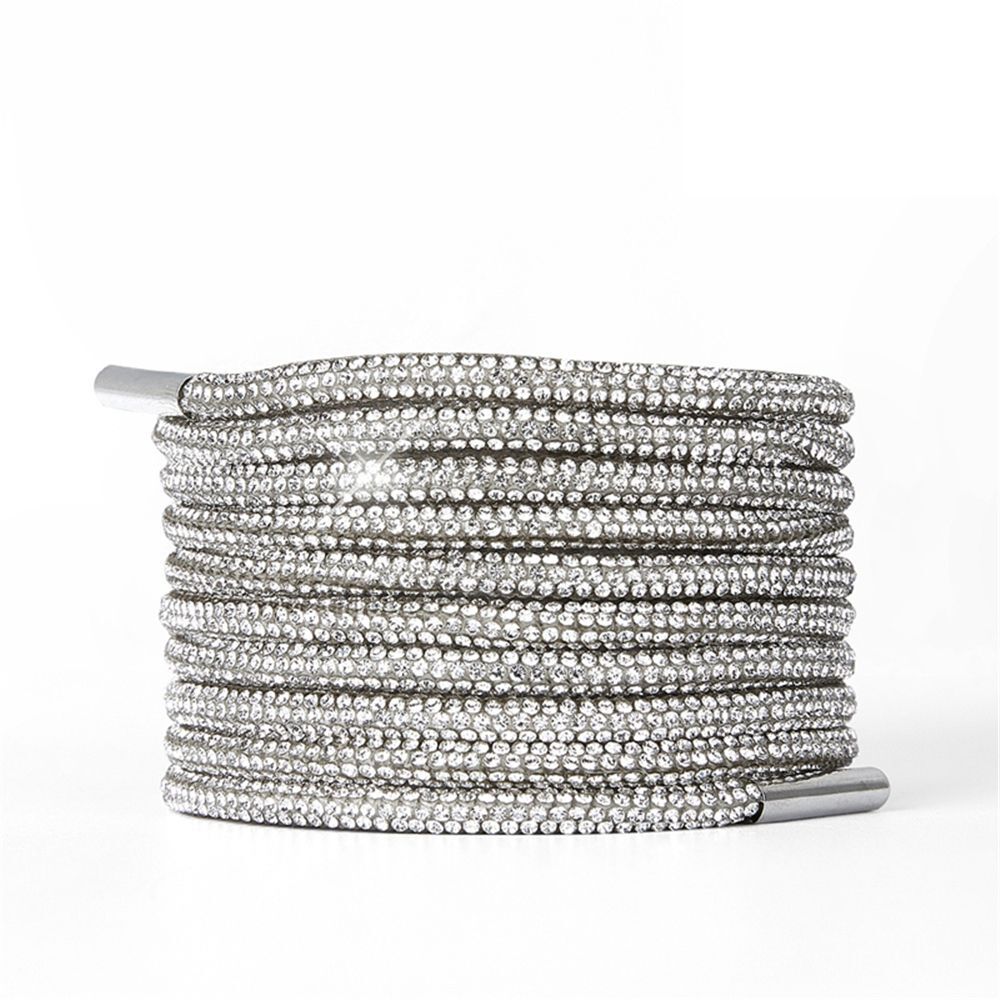 Bright Strings Sneakers Laces Diamond Shoe Laces Rhinestone ShoeLaces ...