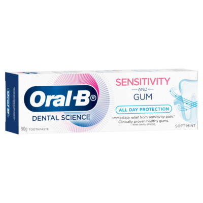 Oral-B Sensitivity and Gum All Day Protection Toothpaste 90g - Soft ...