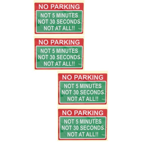 2 Count Stickers for Cars Safety Warning Products Automotive Decals | eBay