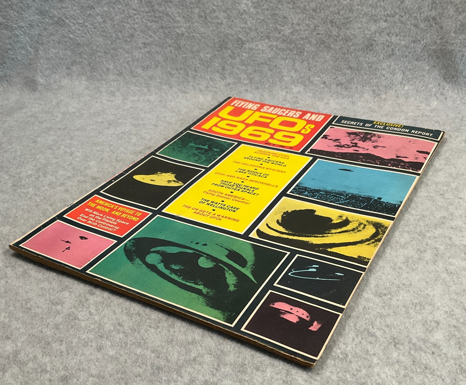 FLYING SAUCERS AND UFO'S 1969 Magazine No. 3 - Good Condition | eBay