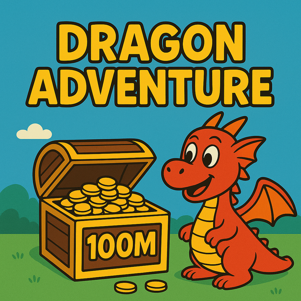 Dragon Adventures Coins/ Gold | 10M to 100M | Cheapest Price | eBay