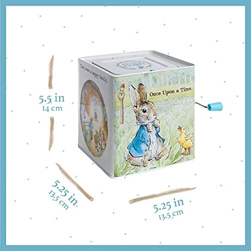 Beatrix Potter Peter Rabbit Jack-in-The-Box Multi-colored Standard | eBay