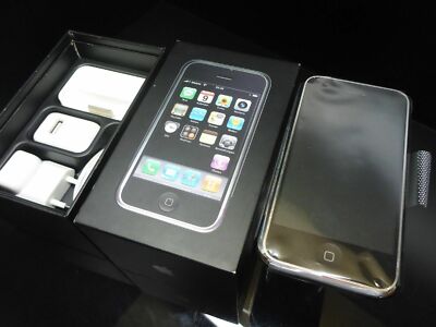 NEU iPhone 2G 8GB NEU OVP ERSTAUSGABE 1.Generation MB217D/A RARITÄT 1st ...