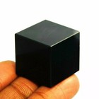 Natural Certified Black Obsidian Cube 120 Ct+ Top Quality Loose Gemstone | eBay