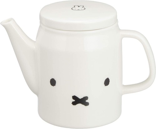 Cute Miffy Ceramic Tea Pot 400ml White Made in Japan Bruna | eBay