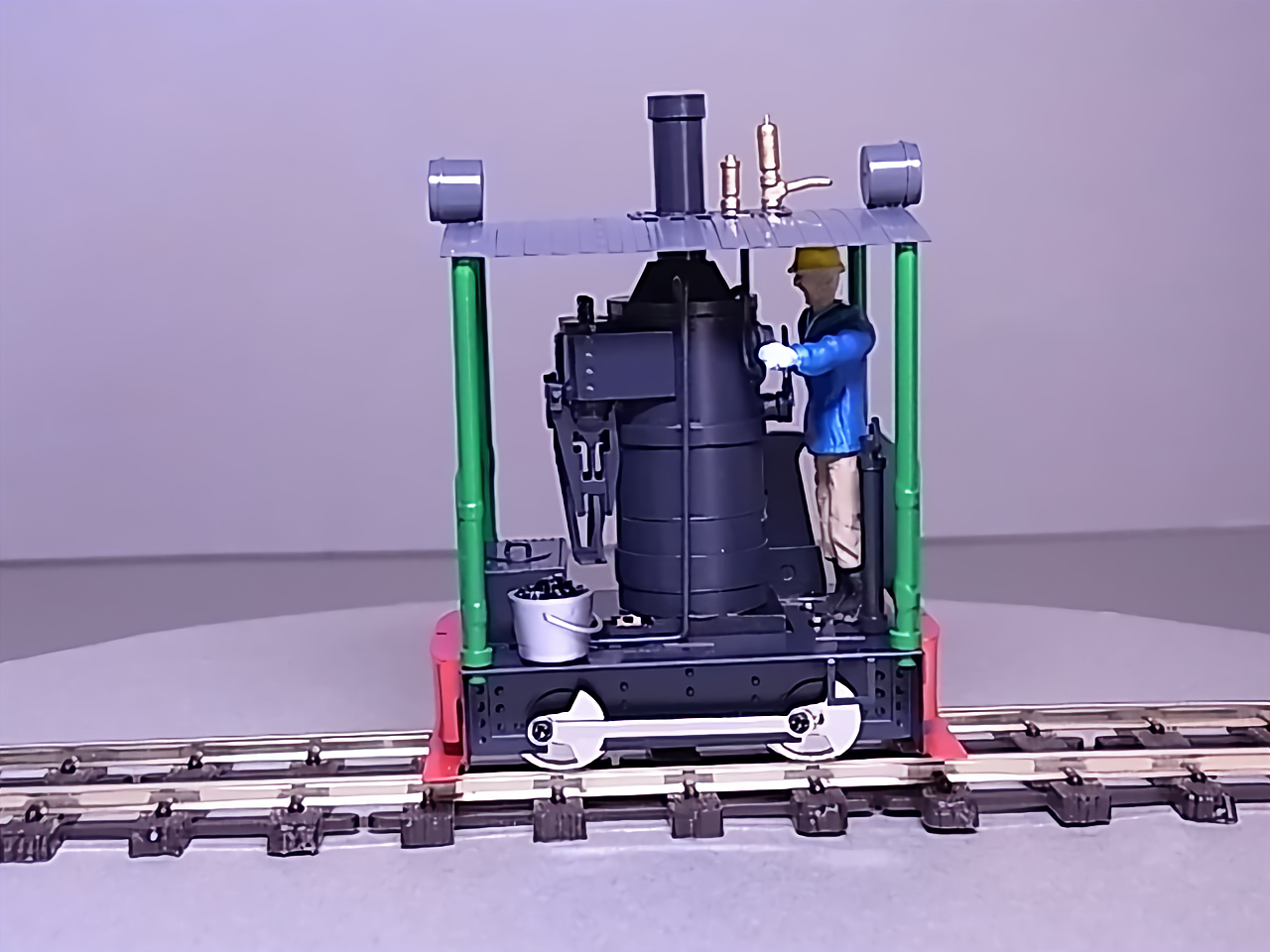 On30/Oe P.H Vertical Boiler Locomotive Kit Narrow Gauge Steam Engine 0e ...