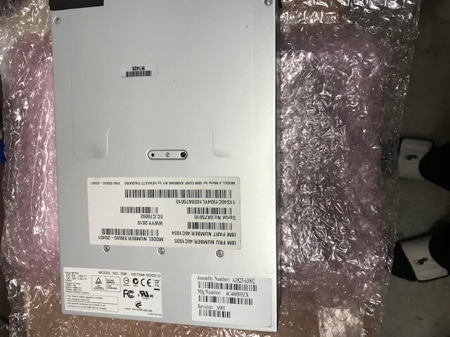 HP AJ825A DAT320 160/320 GB Internal USB Tape Drive EB685-20401 , AJ825 ...