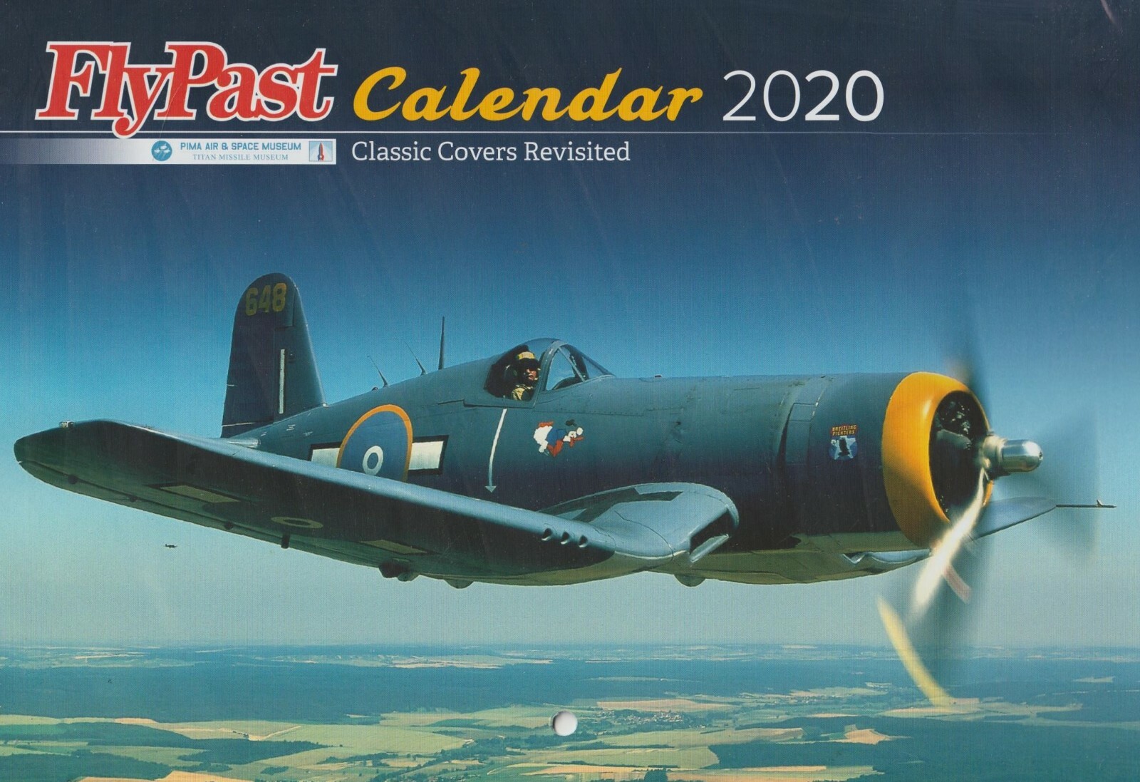 FlyPast Calendar 2020 (Hunter, FM-2, F-86, Vulcan, C-45, PBY, DC-4, B ...