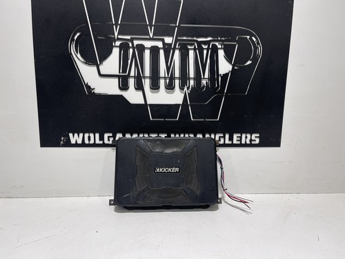 Kicker 11HS8 8" Hideaway Powered 150 Watt Subwoofer Enclosure Sub Box ...