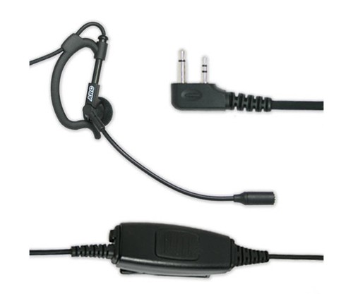 ARC B41011 Ultralight Boom Mic for Icom 2-Pin Side Connector Radios ...