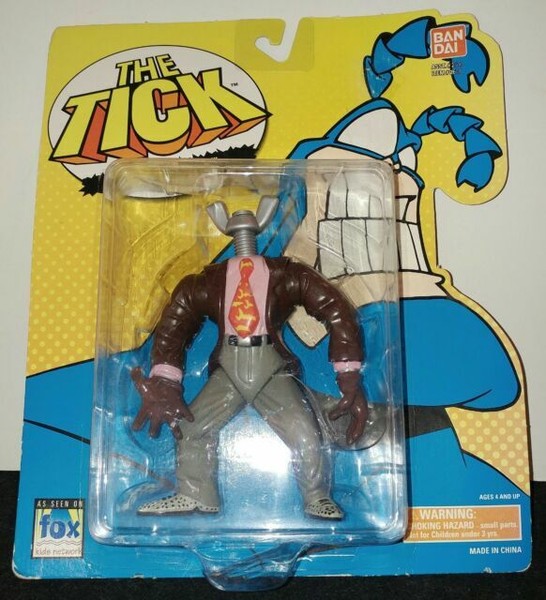 Bandai The Tick Collectible Human Bullet Action Figure for sale online ...