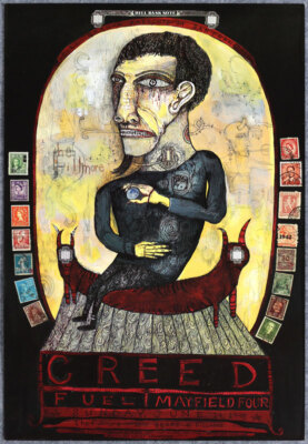 Creed Fuel Mayfield Four Fillmore SF 1998 Poster Joel Elrod F332 Bill ...