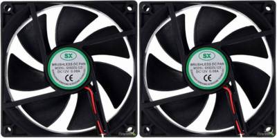 2 x 12V 92mm Replacement Cooling Fan/Fans Thecus N7700/N5200/N5550 PRO ...