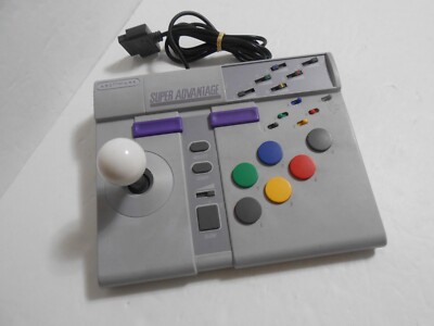 Super Nintendo AsciiWare Super Advantage Joystick Controller SNES ...