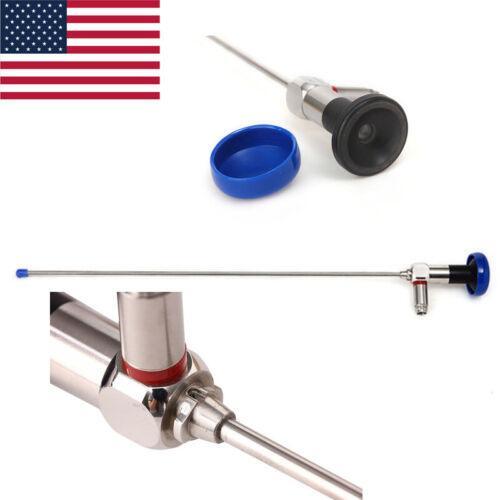 0° ø4mmX302mm Hysteroscope Cystoscope Rigid Fiber Optic Tool for ...