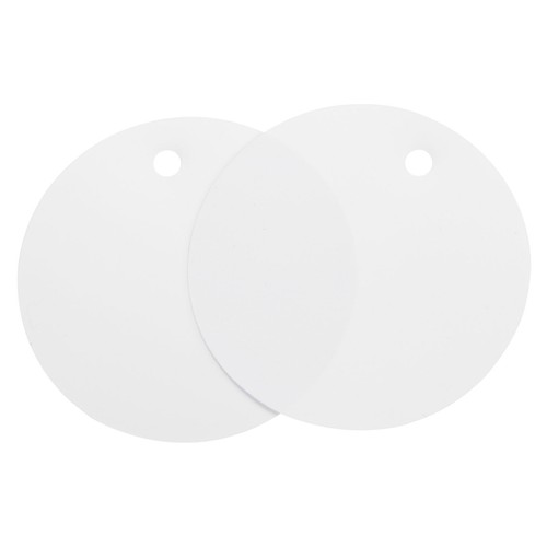 100pcs Waterproof Shipping Tags, PVC Metal Eyelet Durable Label Blank ...