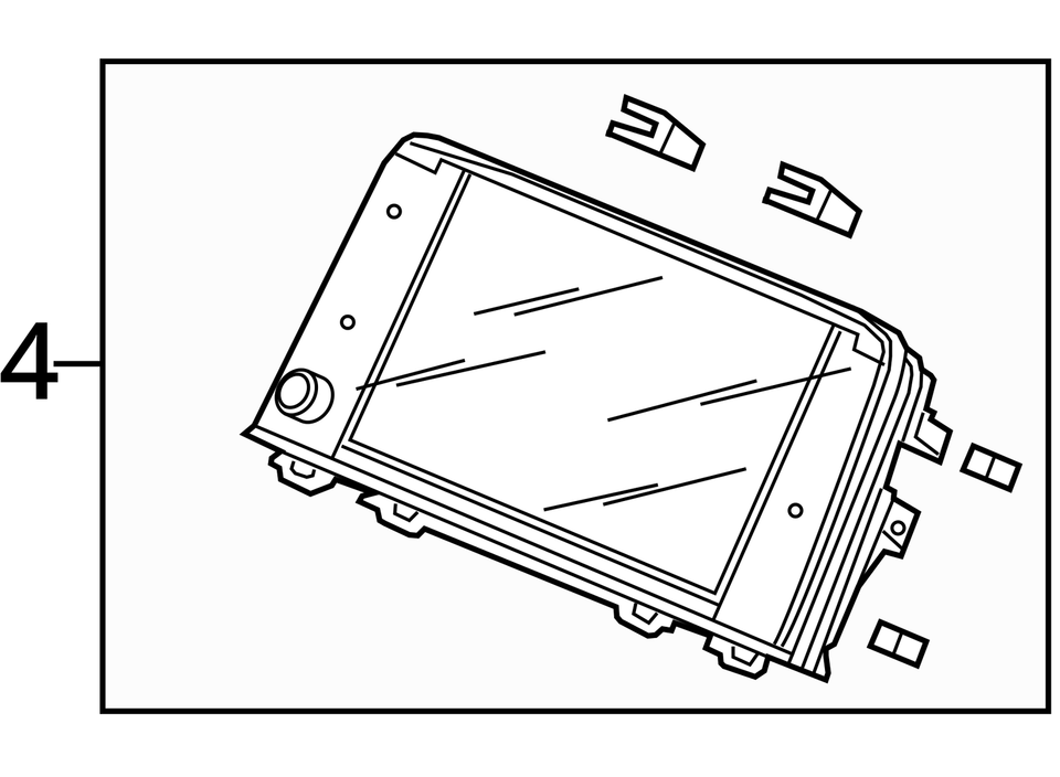 18 19 20 21 22 Honda CRV CR-V Radio Info Display Screen Control Panel ...