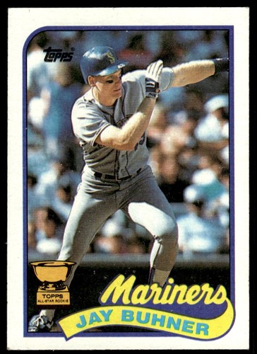 1989 Topps Jay Buhner Seattle Mariners #223 | eBay