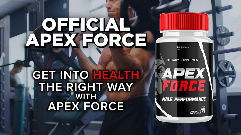Apex Force Pills for Men Max Strength Apex Force Formula Supplement 120 ...