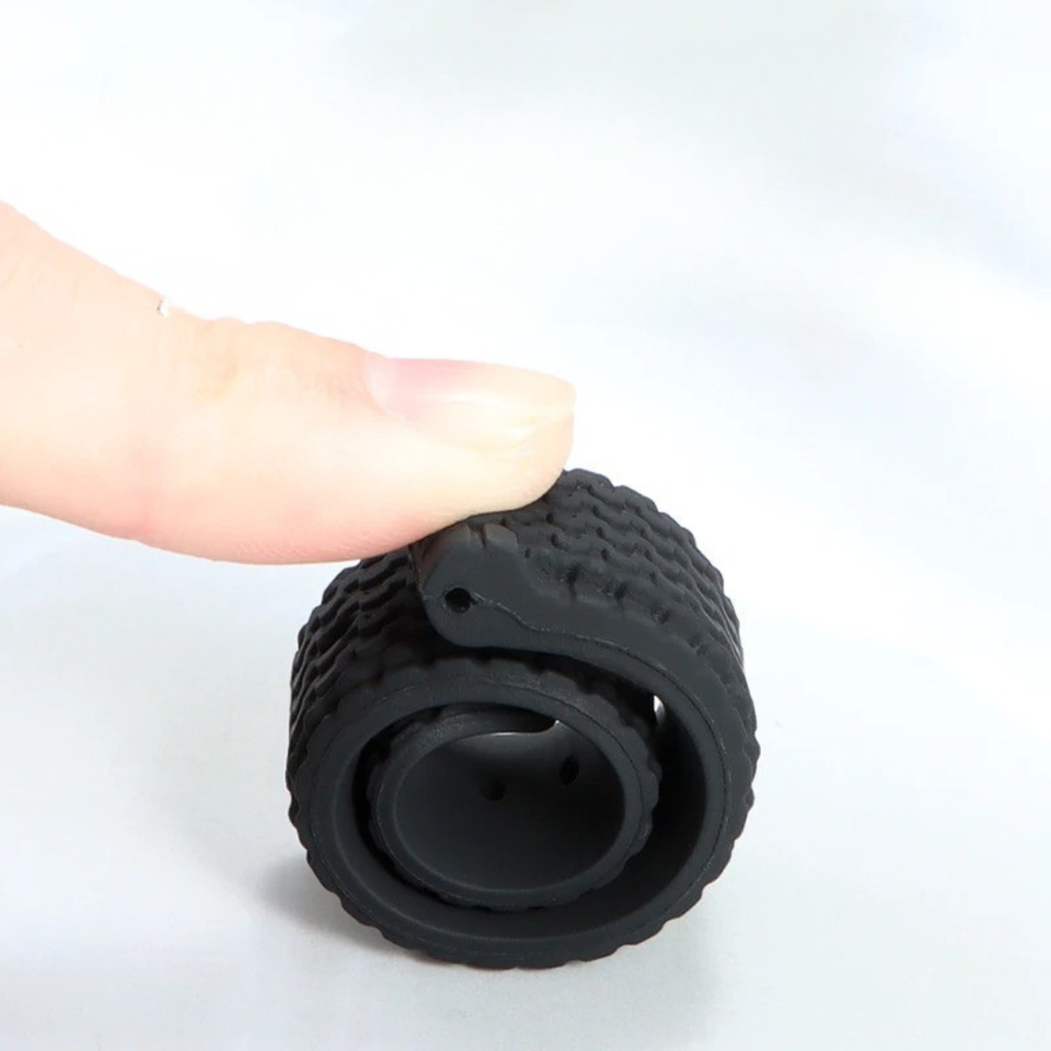 Silicone Tire Tread Pattern Strap for Choppard Miglia Watch 18-24mm ...