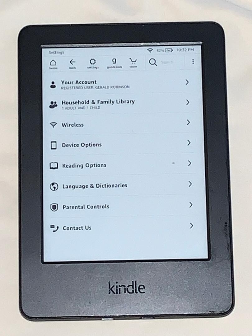 Amazon Kindle WP63GW 4GB 6" E-Reader *** READ CONDITIONN NOTES *** | eBay