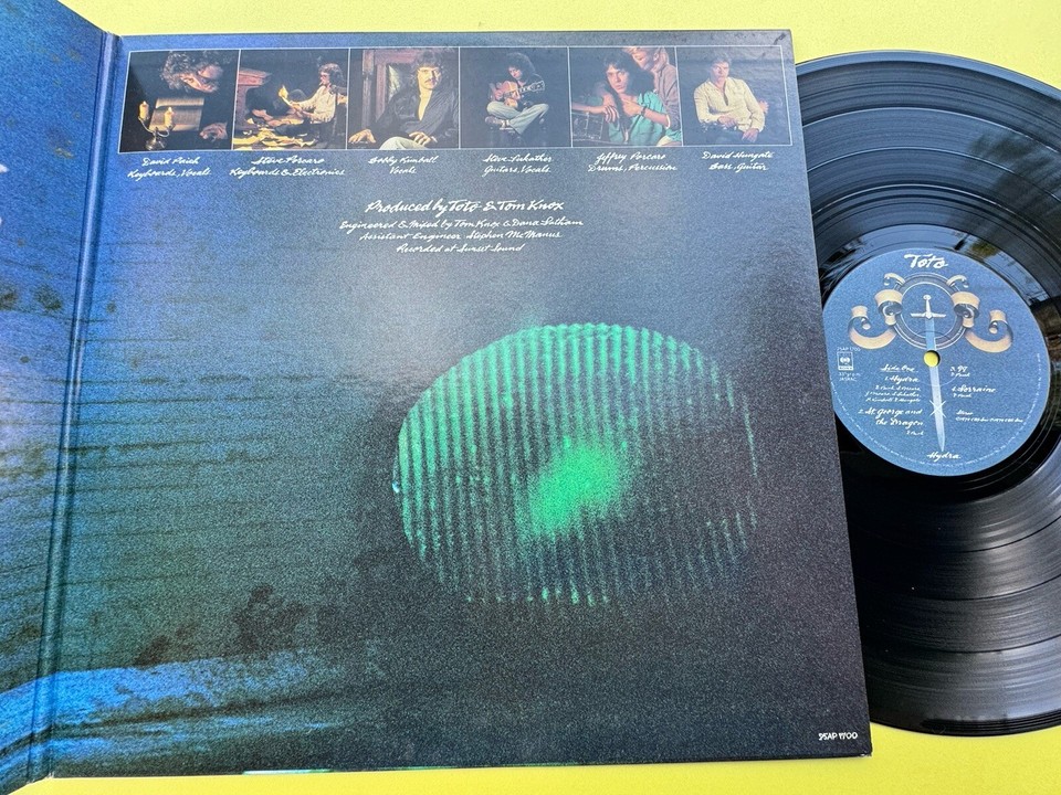 TOTO Hydra LP VINYL 1979, CBS/SONY, Toto -Africa, Top Copy JAPAN ...