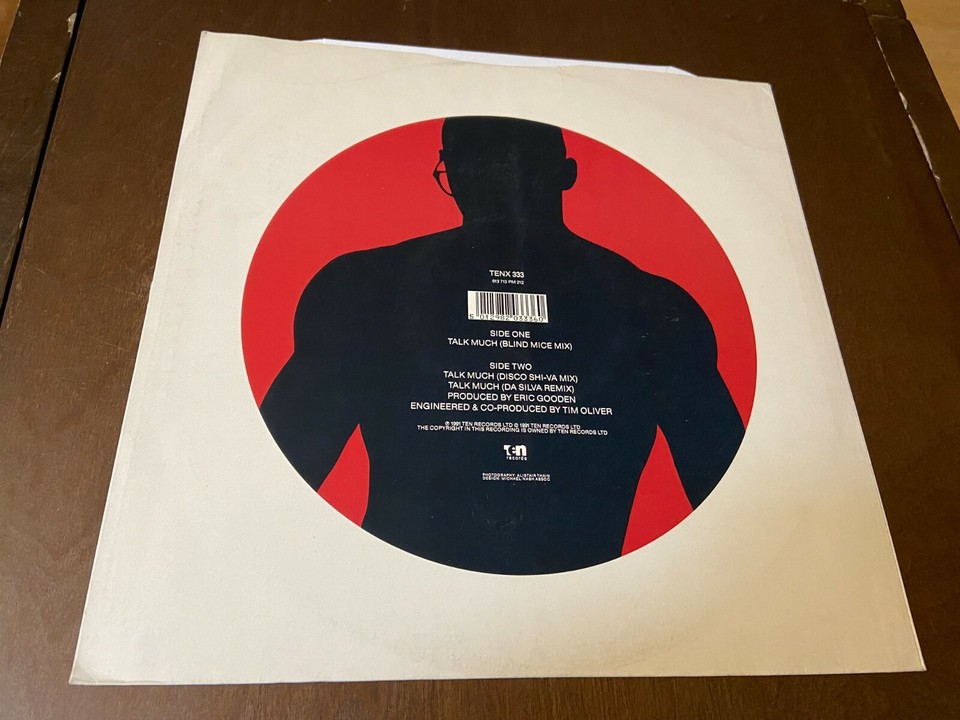 Temper Temper~Talk Much~12" SINGLE~UK~Garage House Electro DJ EDM~FAST ...