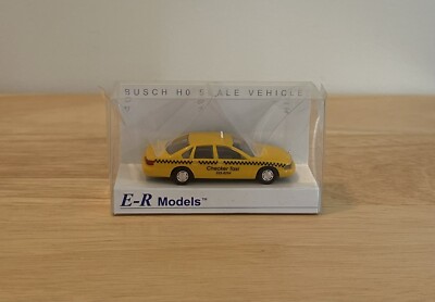 E-R Models Chevy Caprice Checker Cab Ho Scale | eBay